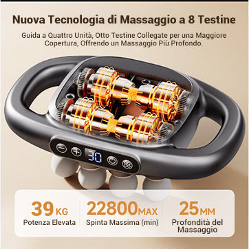 ️ Spedizione gratuita ️ Set di pistole per massaggio a 8 teste a 16 ...
